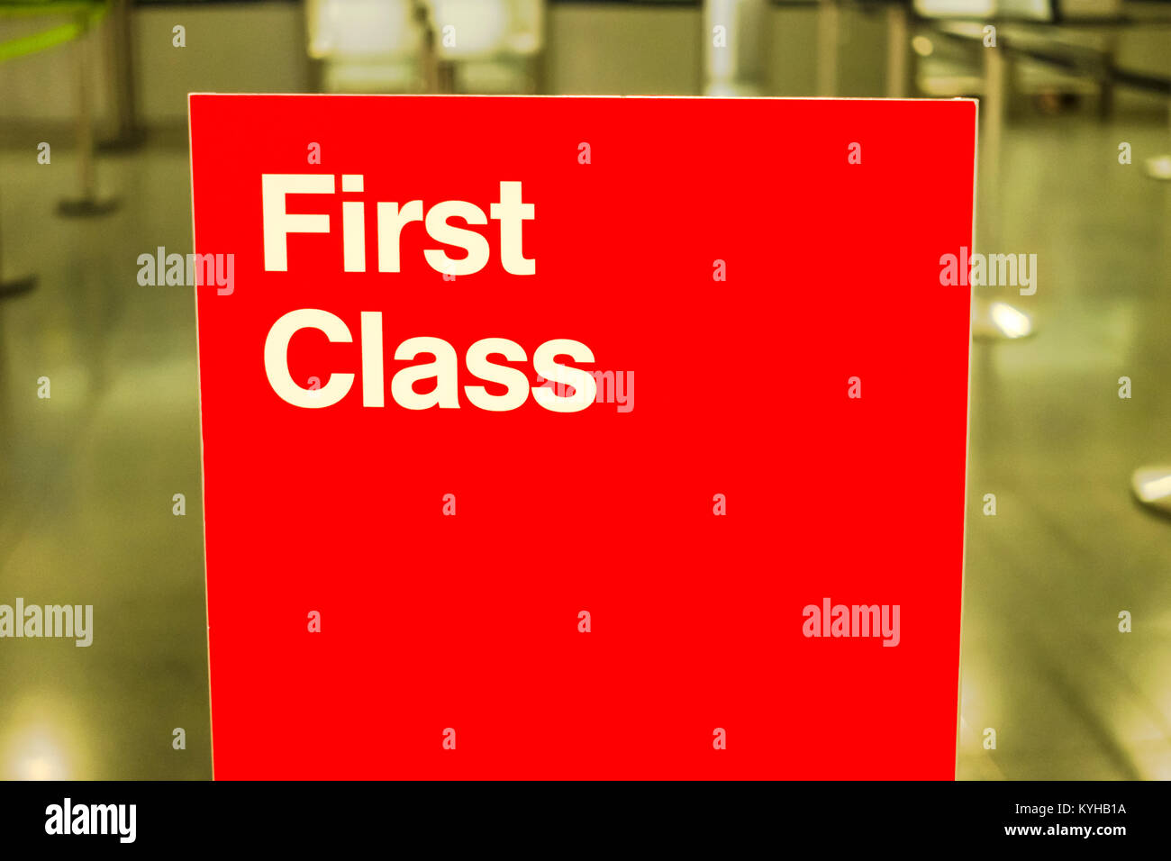 Lufthansa Economy Class Check in area in Terminal 2 Madrid Barajas ...