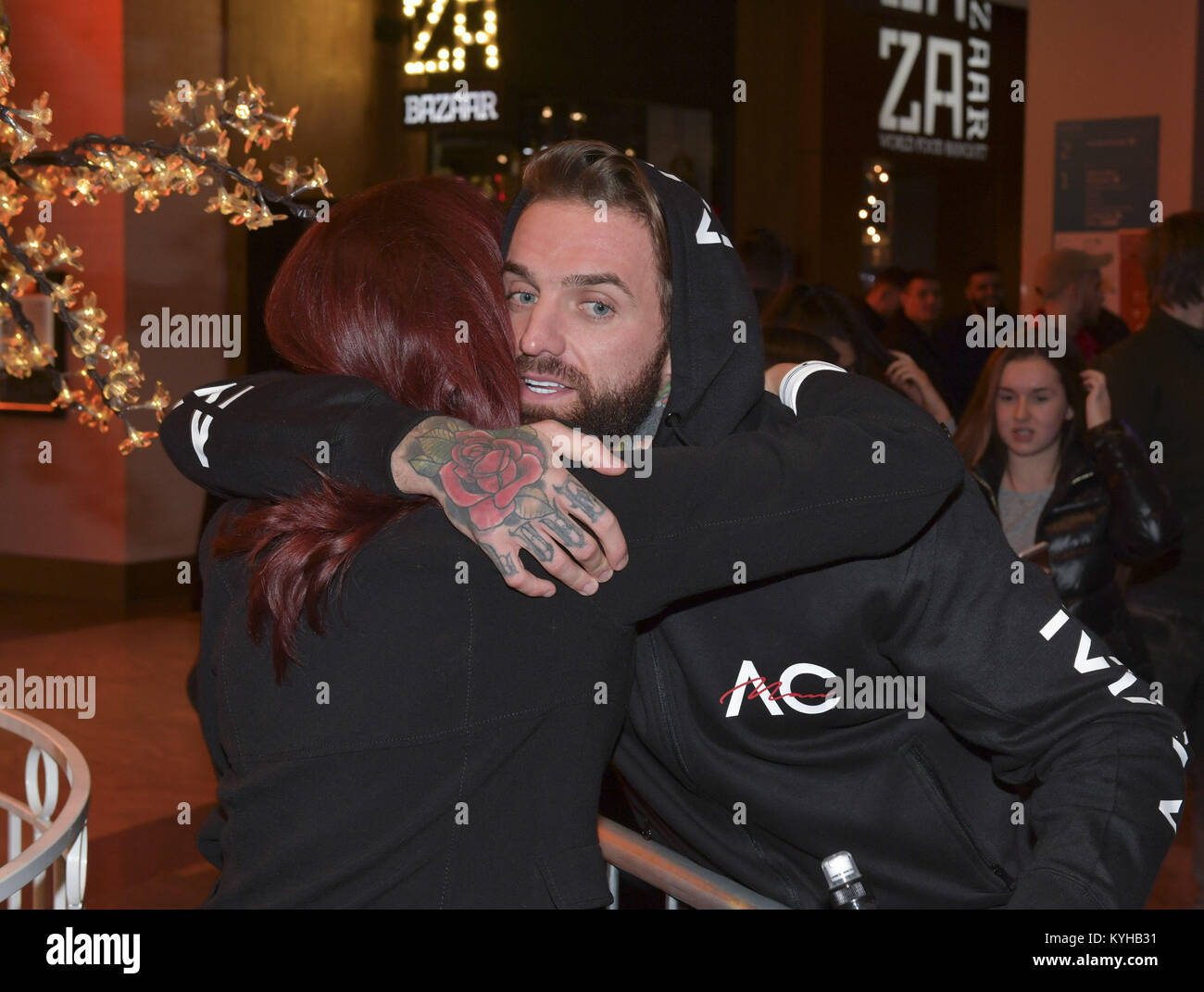 Aaron Chalmers and Karl Donaldson speak at a BAMMA Newcastle news ...