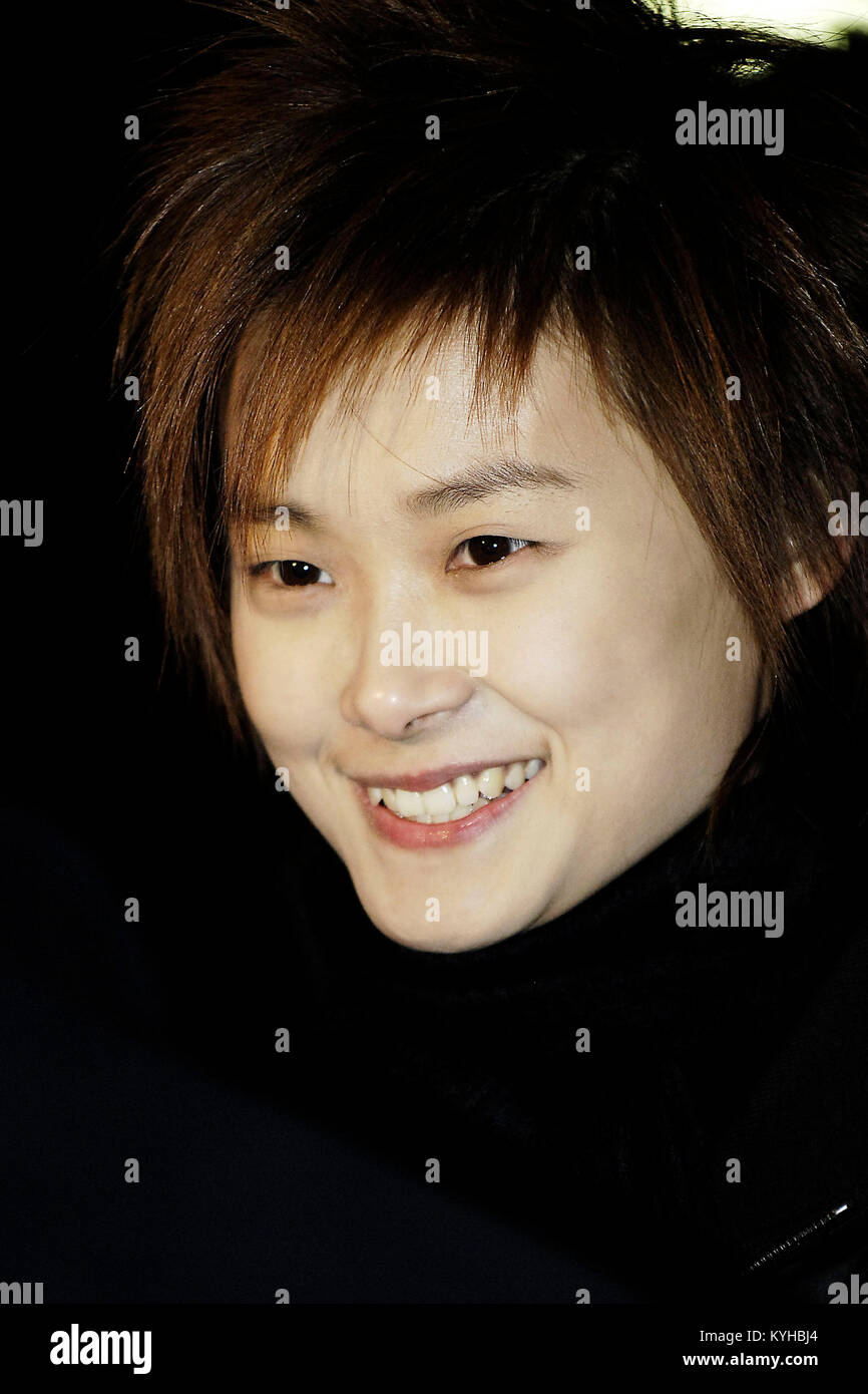 Li Yuchun - aka Chris Lee - Chinese 'Super Girl' singer photographed in ...