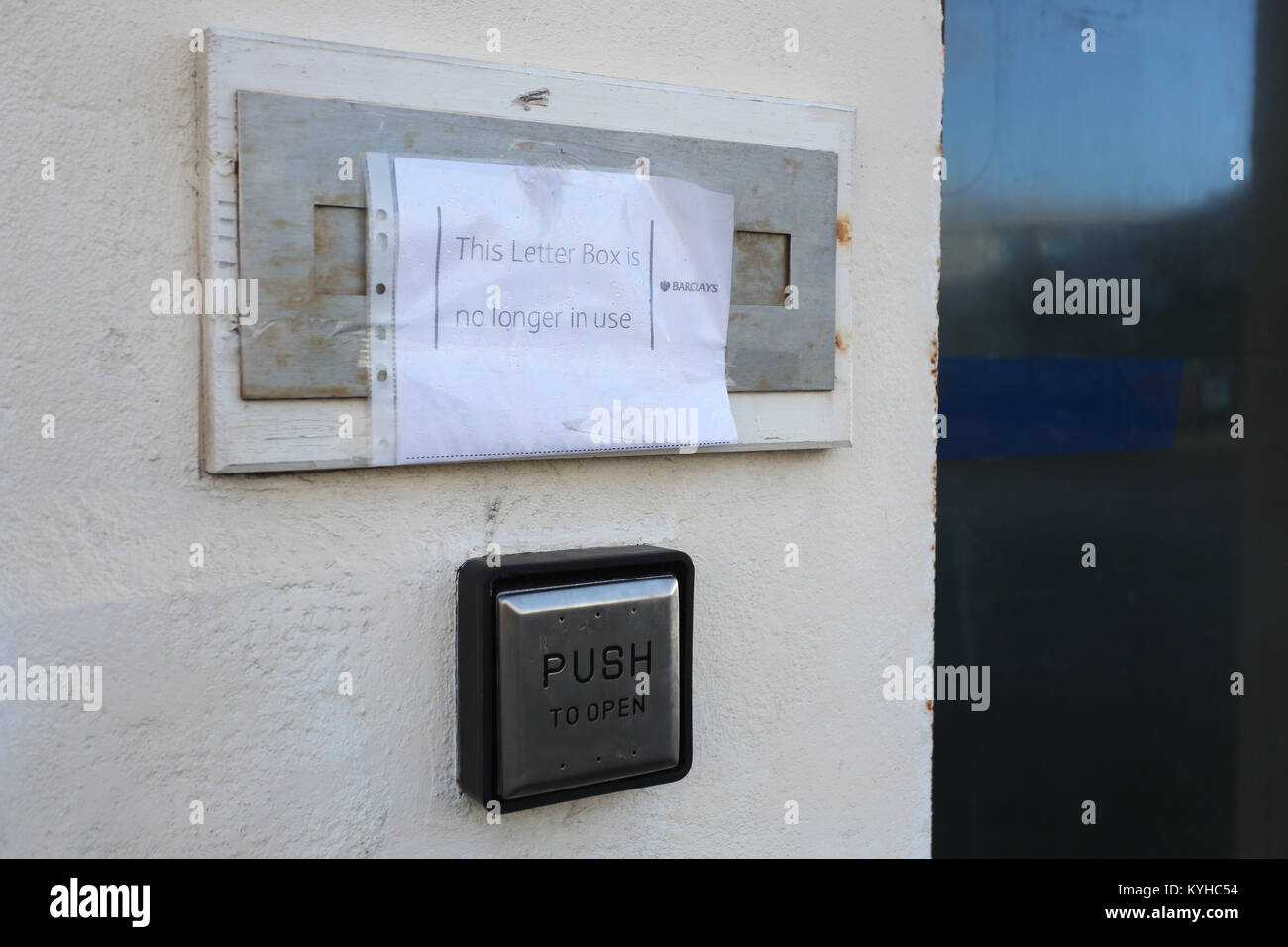 A Barclays Bank Hole In The Wall Machine High Resolution Stock ...