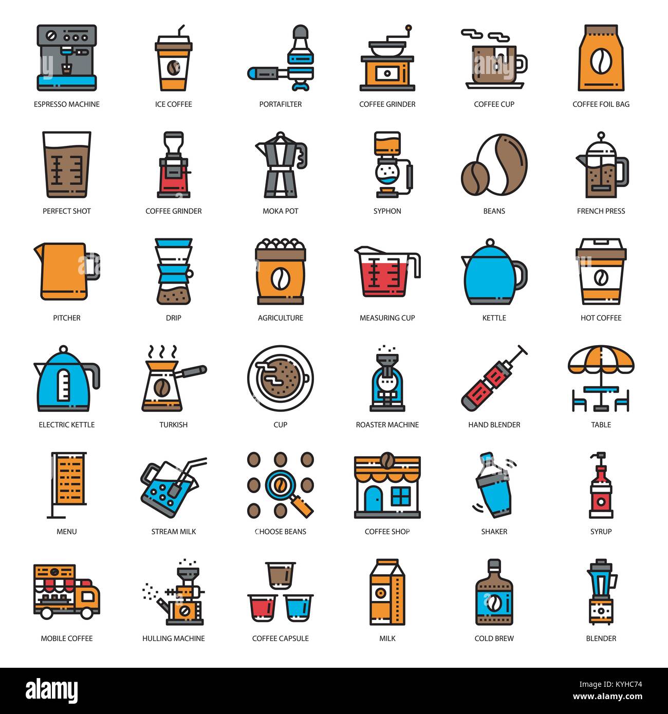 Capsule coffee machine on Stock Vector Images - Alamy