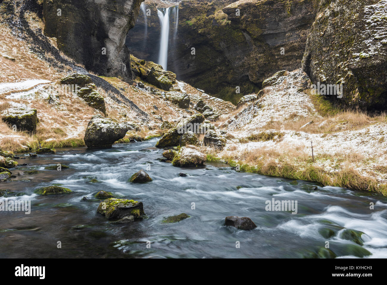 Icelandic waterfalls hi-res stock photography and images - Alamy
