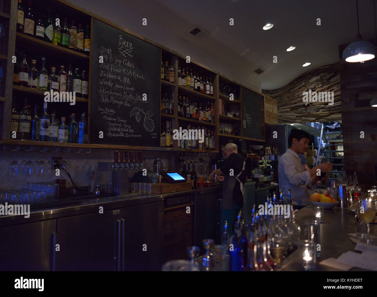 The Outerlands restaurant, San Francisco CA Stock Photo - Alamy