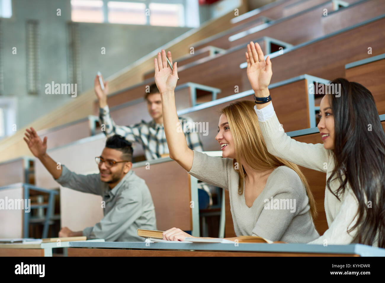 Two separate group hi-res stock photography and images - Alamy