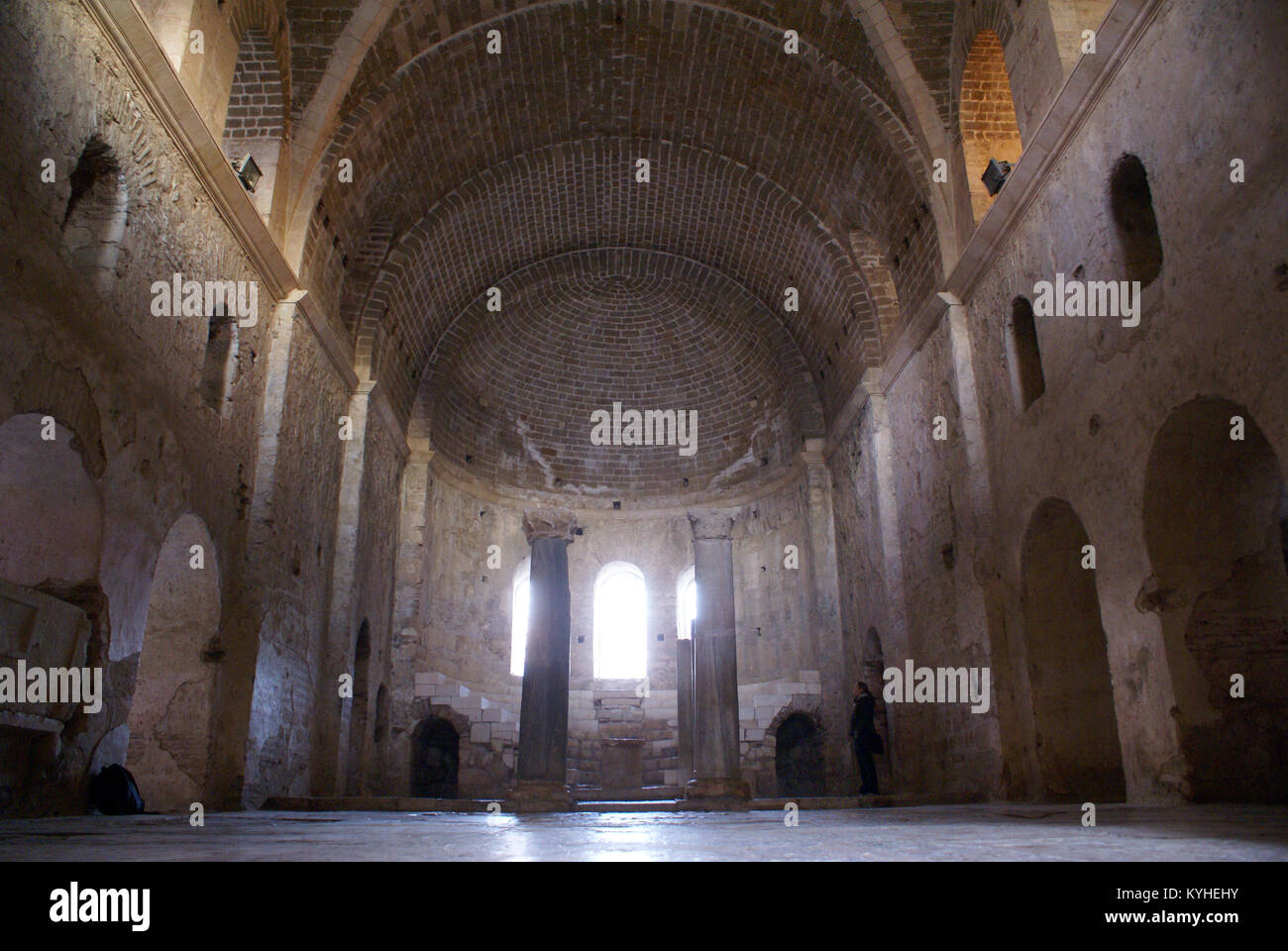 Light inside St Nicolas church in Demre, Turkey Stock Photo - Alamy
