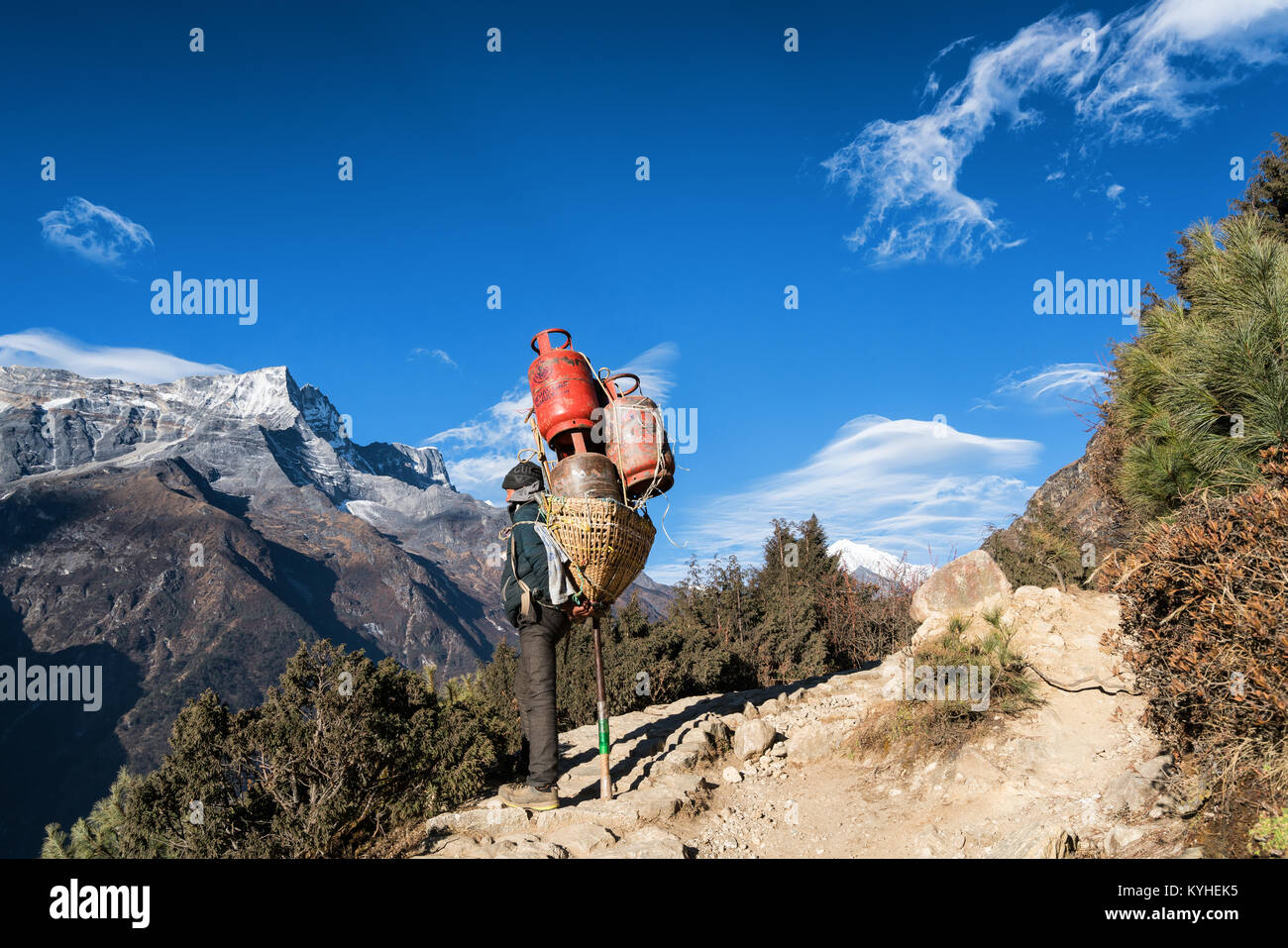 Carry carrying a heavy load hi-res stock photography and images - Alamy