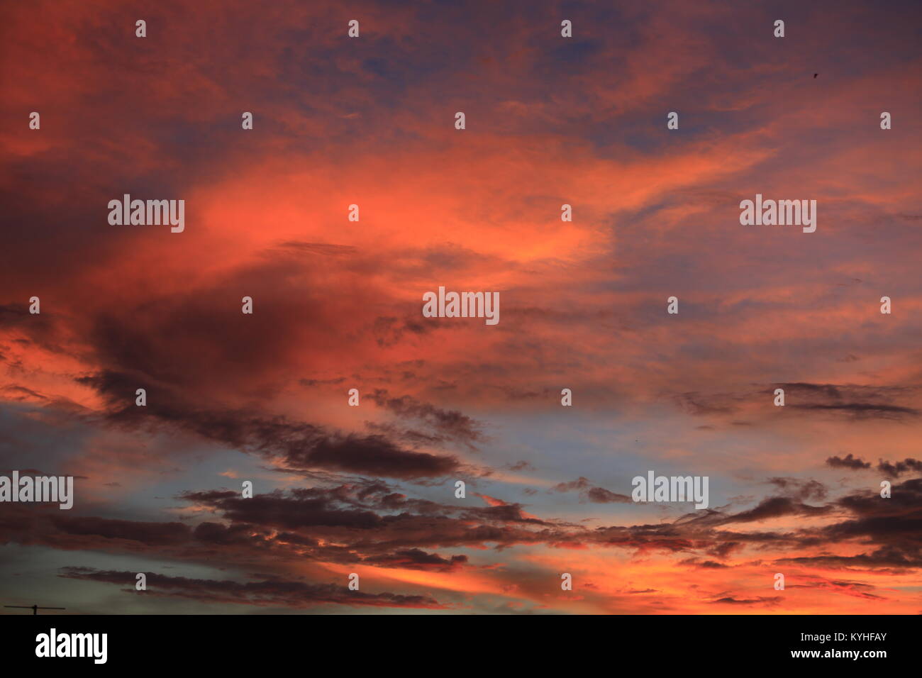 Clear beautiful evening sky hi-res stock photography and images - Alamy