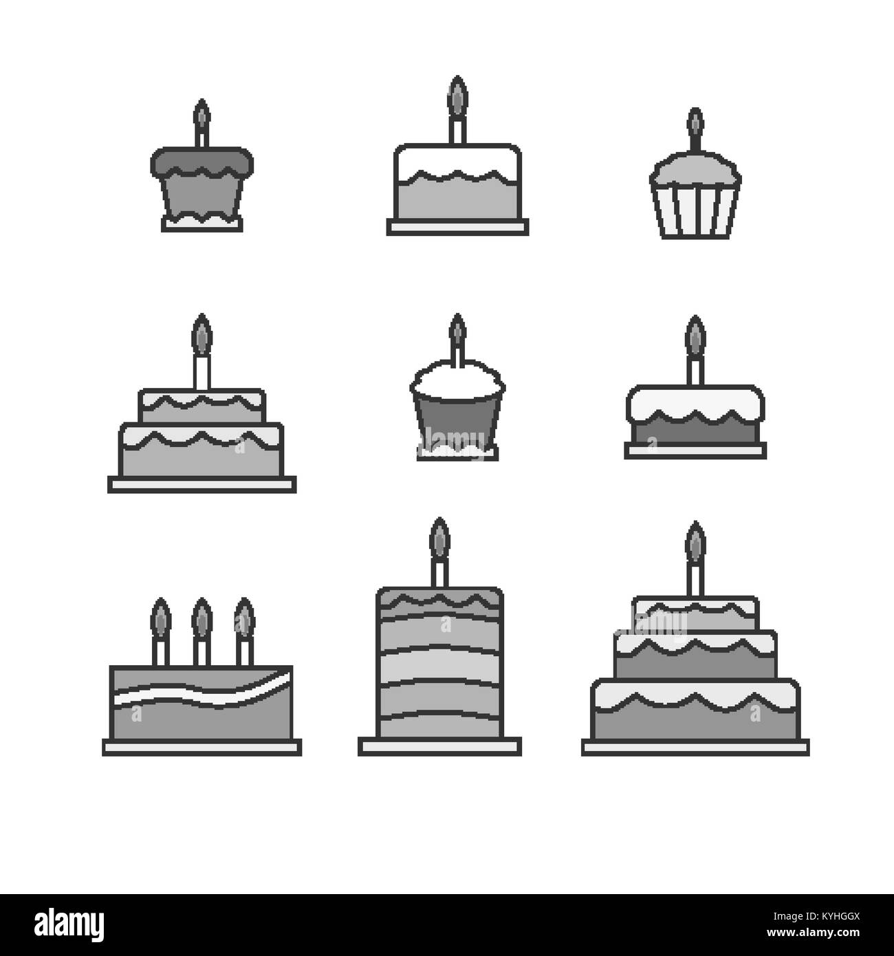 Black and white custard cake Black and White Stock Photos & Images - Alamy