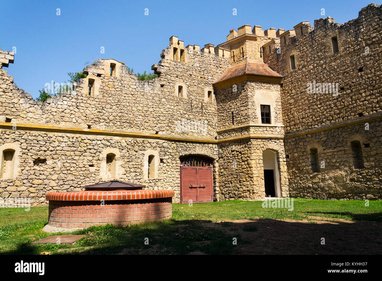 Ruins of Johns Castle, Lednice, Lednice-Valtice, Moravia, Czech ...