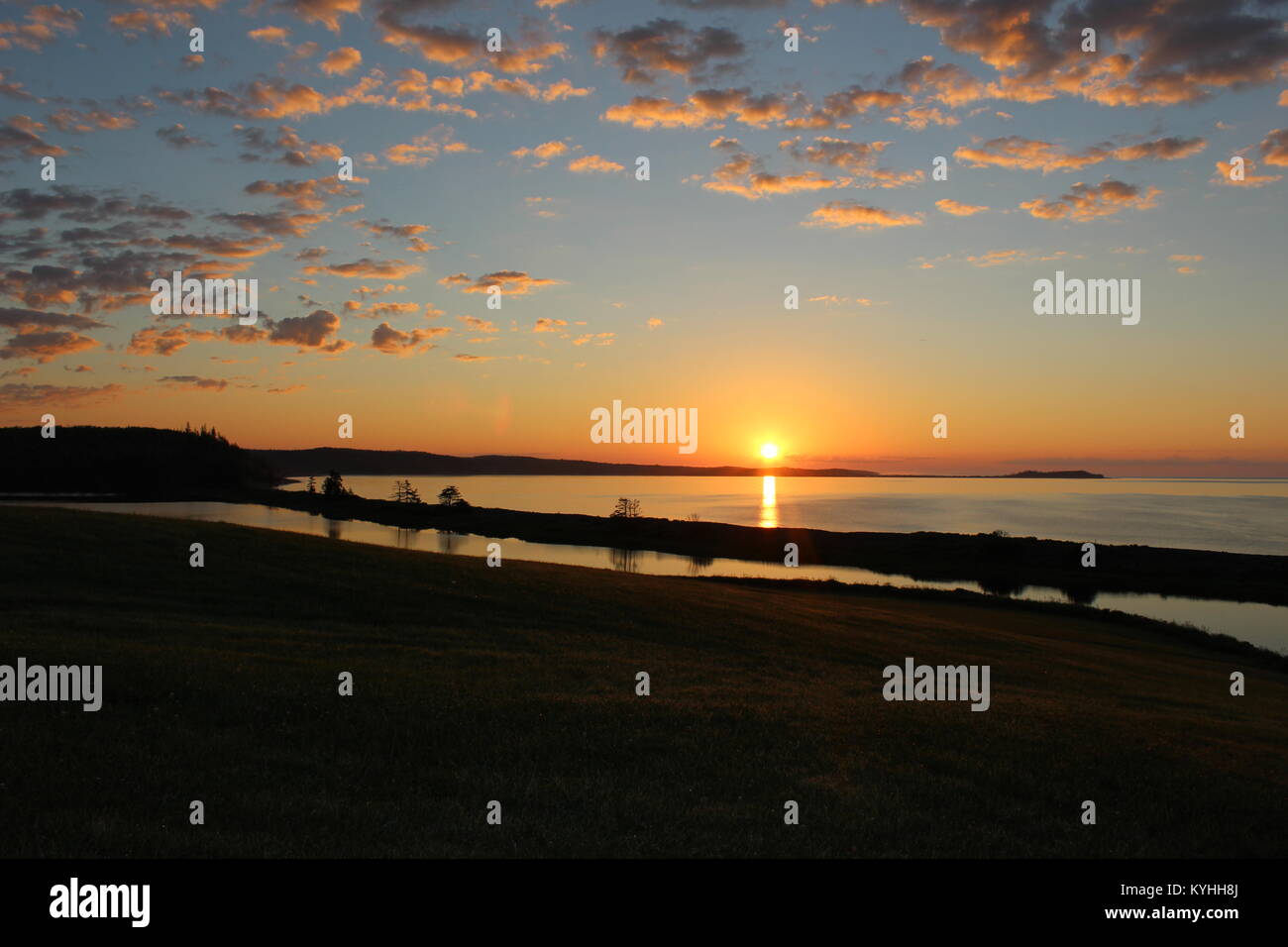 Canadian Sunset 2 Stock Photo - Alamy