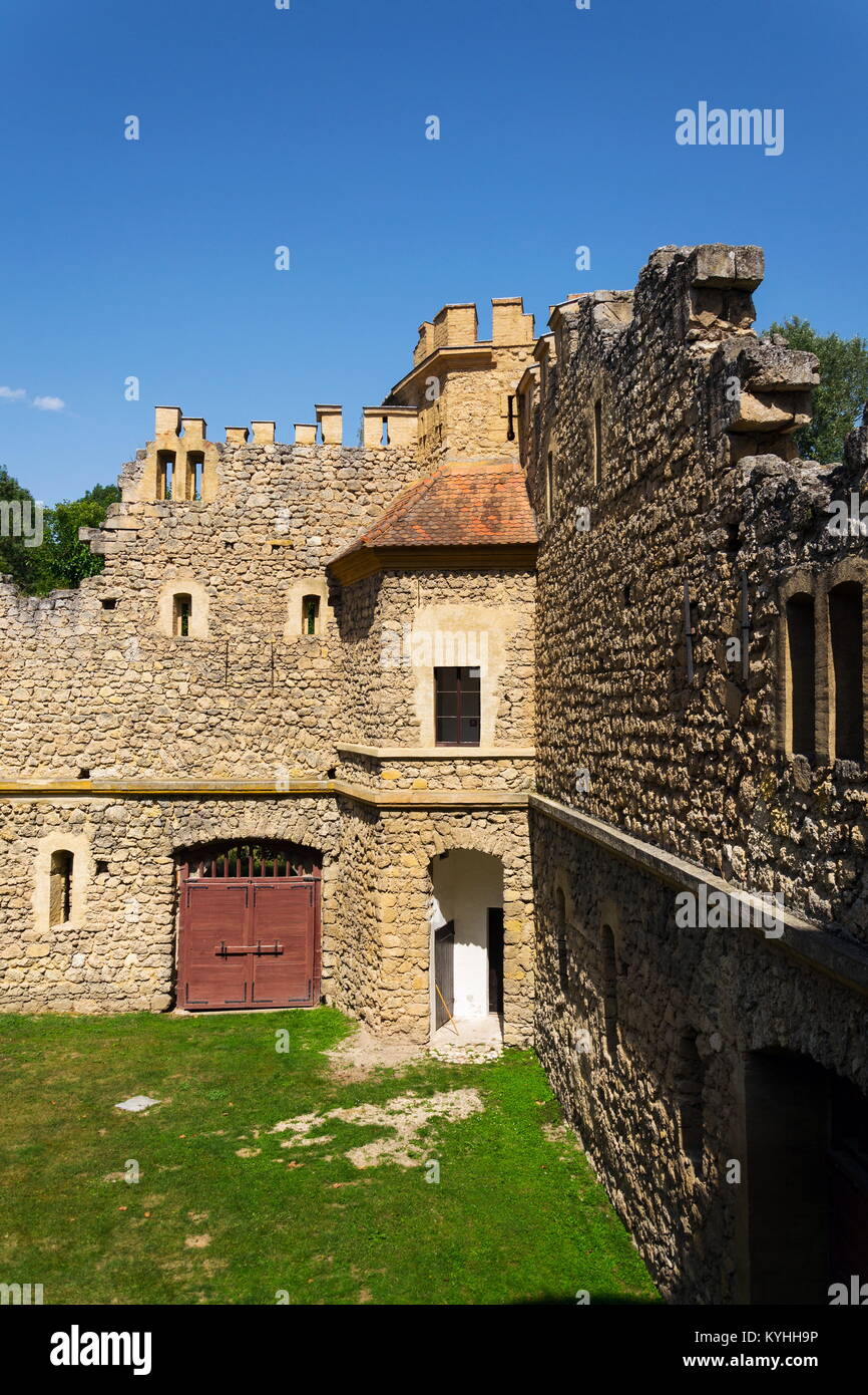 Ruins of Johns Castle, Lednice, Lednice-Valtice, Moravia, Czech ...