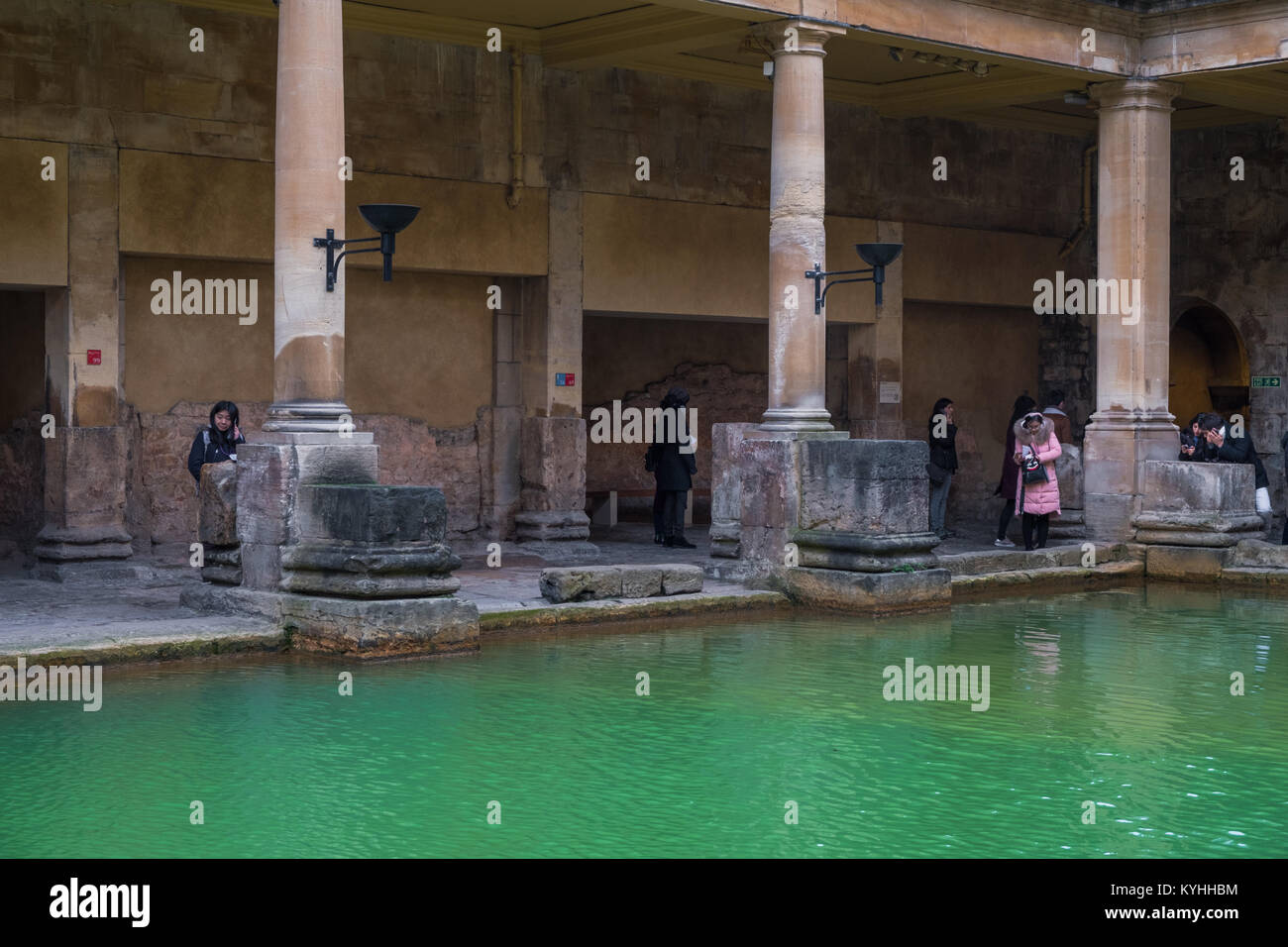 Pulteney bridge roman baths bath hi-res stock photography and images ...