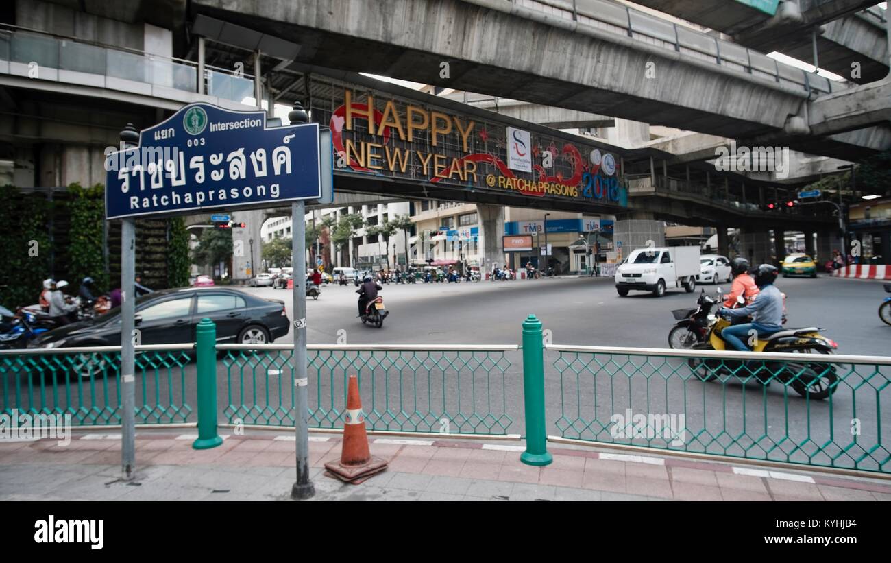 Transportation Traffic Ratchaprasong Intersection Phloen Chit, Rama I ...