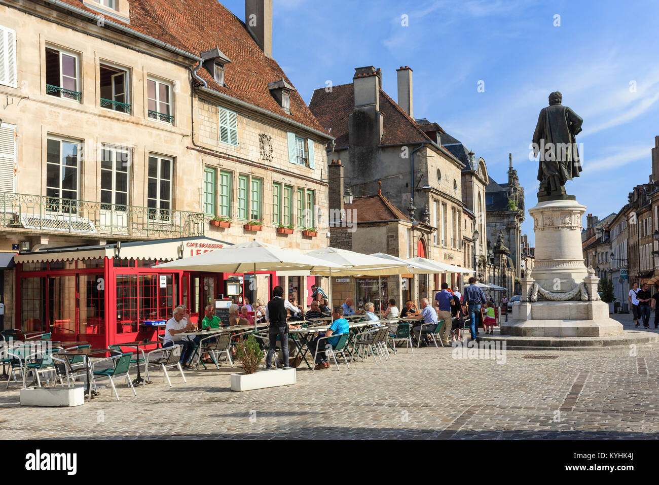 France, Haute-Marne (52), Langres, ville natale de l'écrivain ...