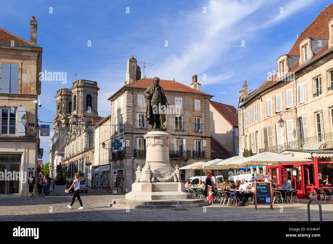 France, Haute-Marne (52), Langres, ville natale de l'écrivain ...