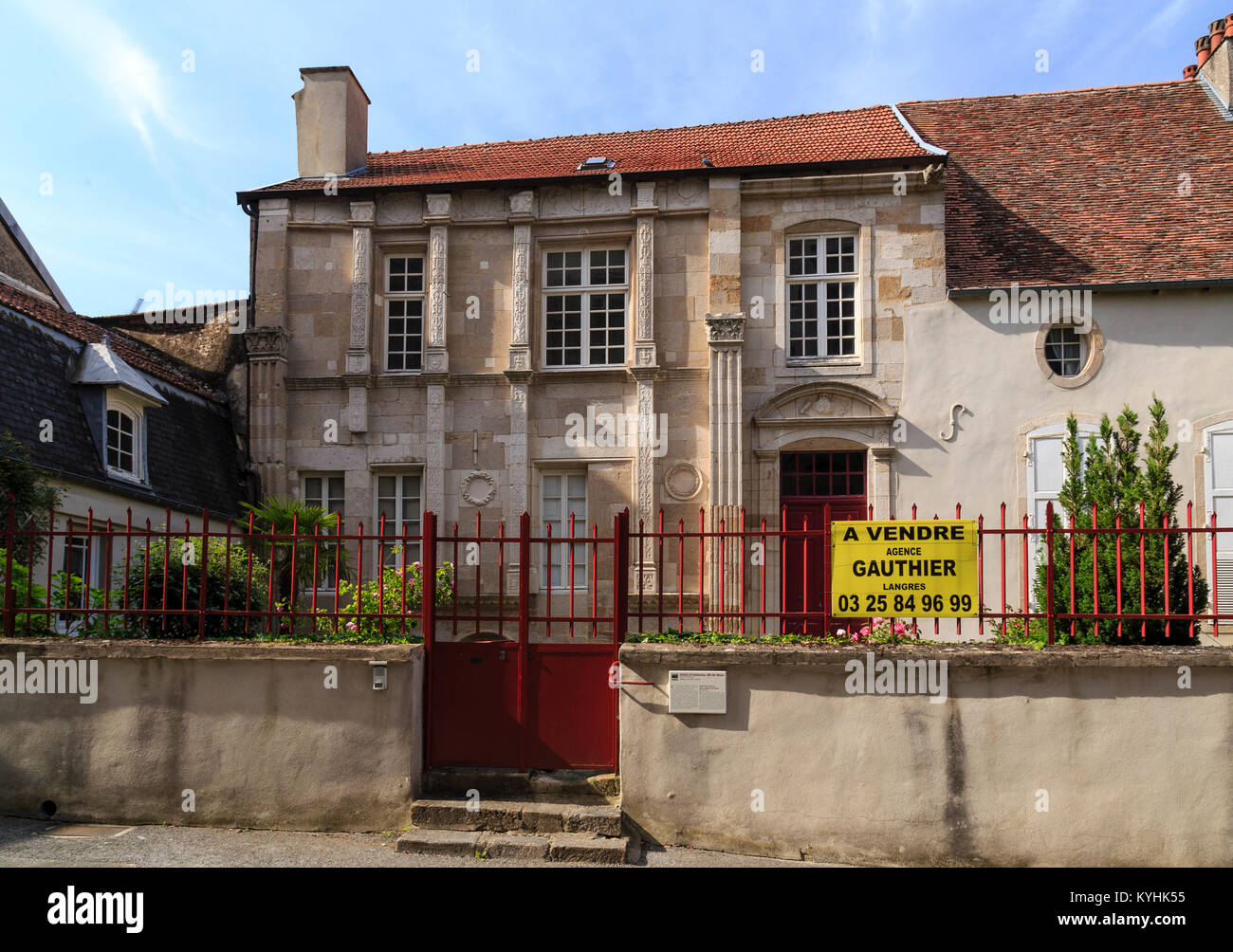 France, Haute-Marne (52), Langres, Hôtel d'Amboise dit de Rose à vendre ...