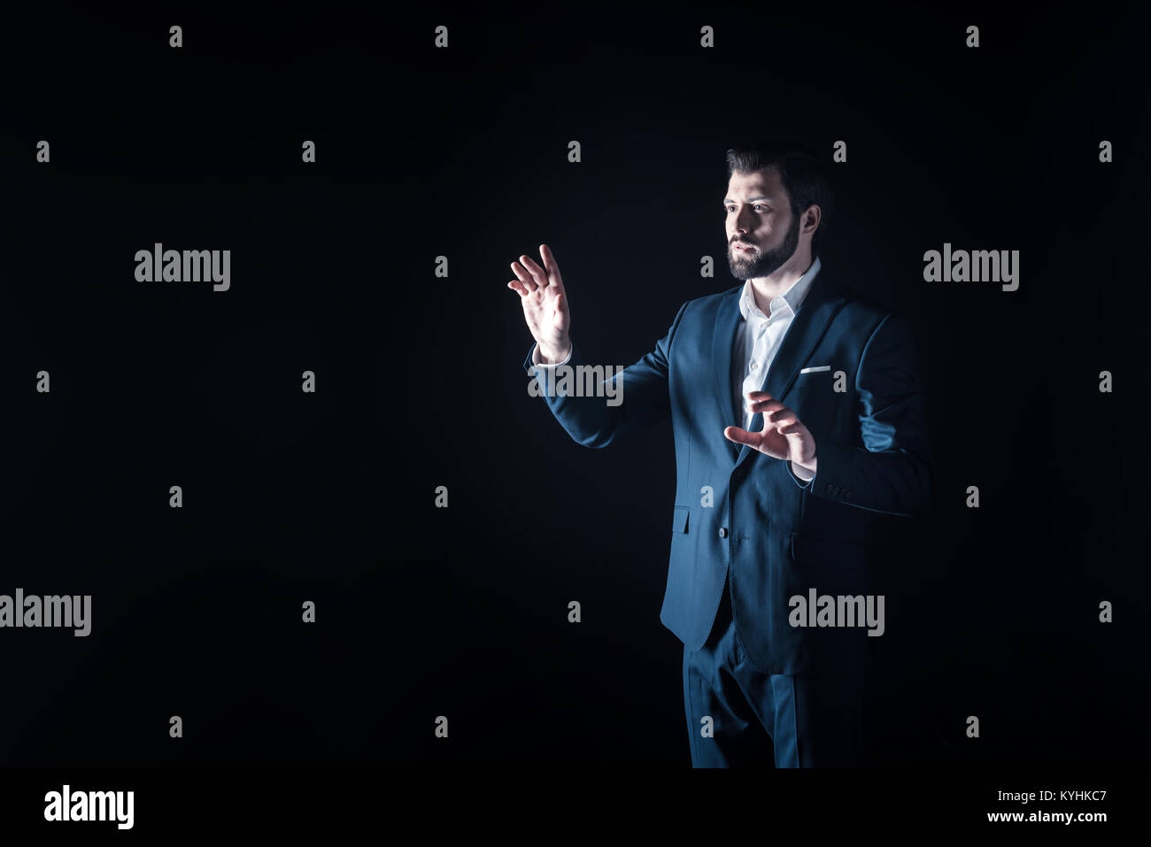 Smart expression hi-res stock photography and images - Alamy