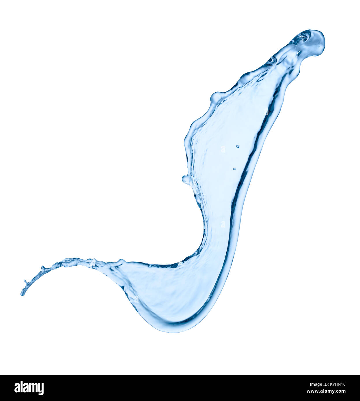 close up of a water splash on white background Stock Photo - Alamy