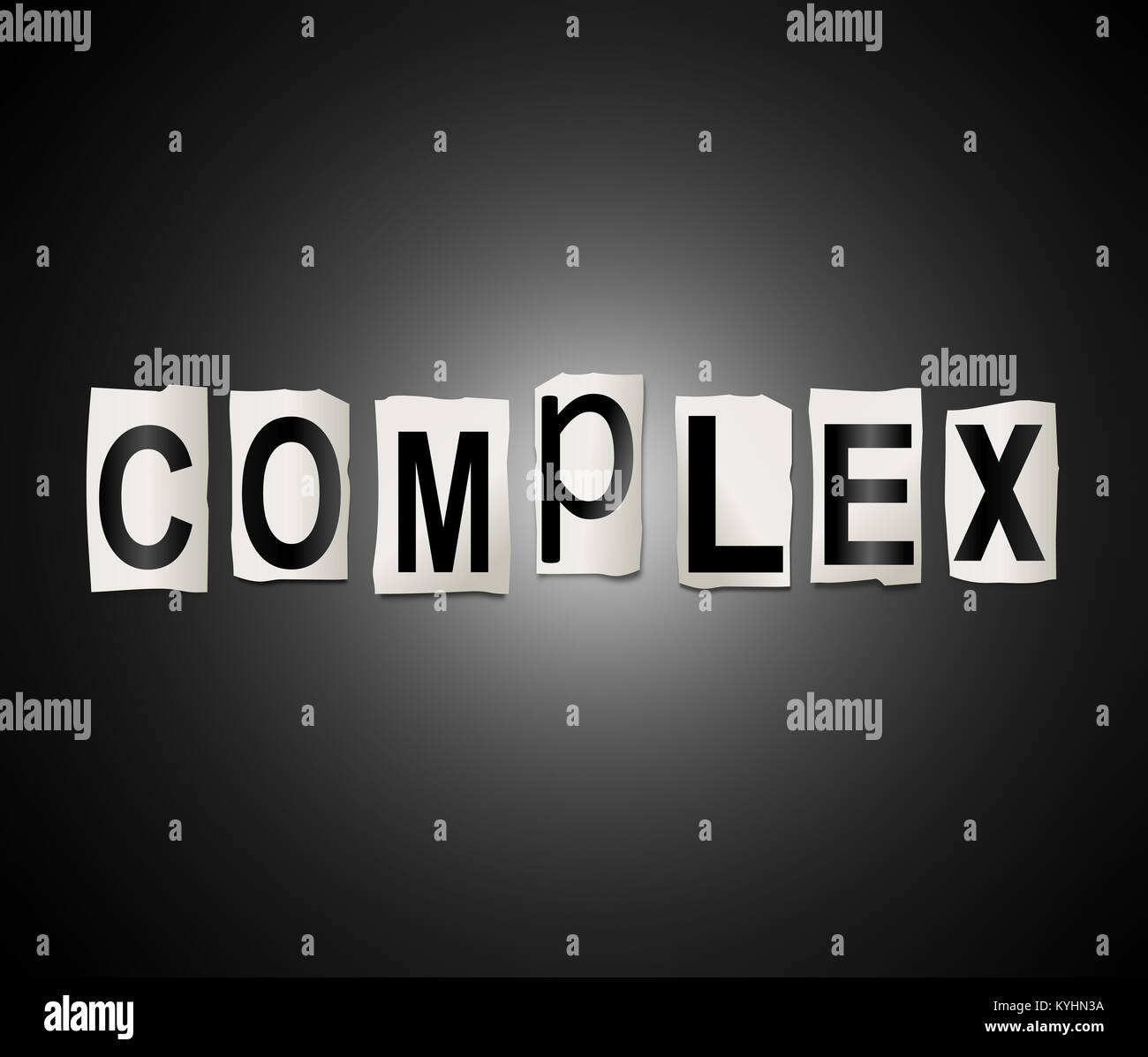Complicated letters hi-res stock photography and images - Alamy