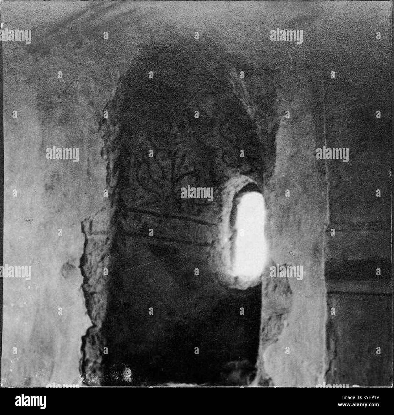 Söne Church, located in Sweden, is captured in this image. It reflects ...