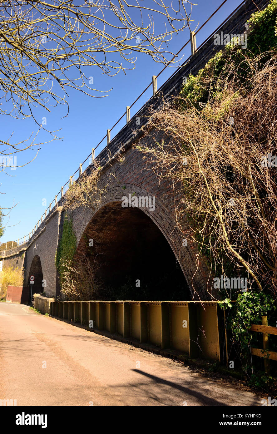 Part of Midford viaduct that once carried the Somerset and Dorset ...