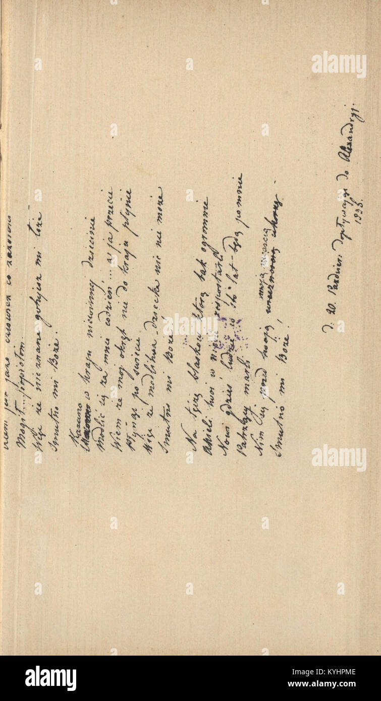 A page from Volume III of *Slowacki*, illustrating the literary work of ...