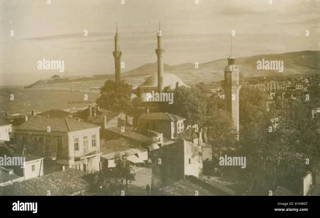 Saathane Meydanı, a historic square in Turkey, depicted in the 1930s ...
