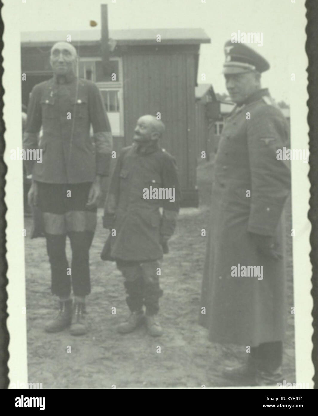 Nazi ss officer prisoner hi-res stock photography and images - Alamy
