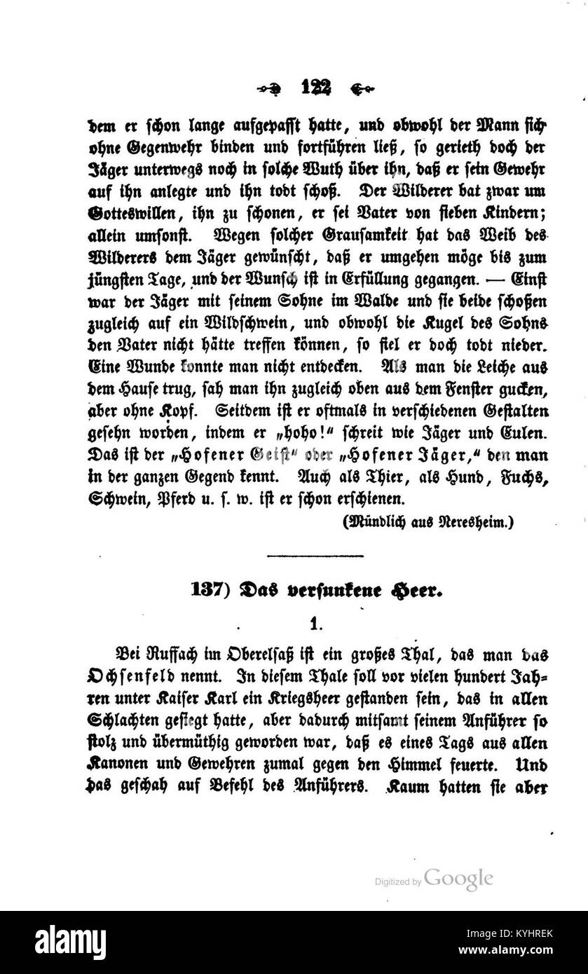 A reference to Meier's 1852 work, 'Sagen Sitten Gebräuche', which deals ...