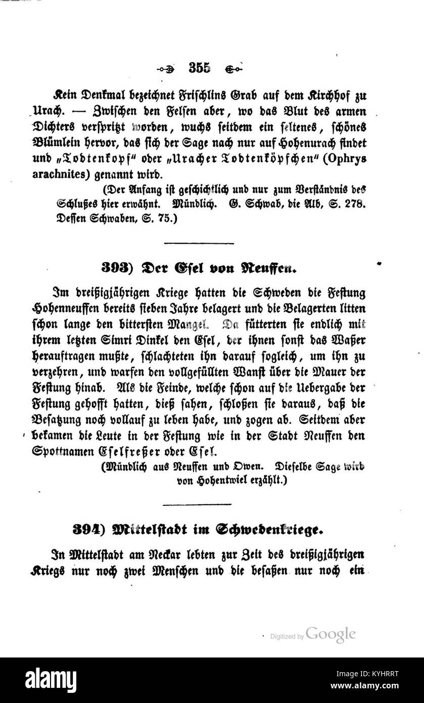 The book 'Sagen Sitten Gebräuche' by Meier (1852) explores German ...