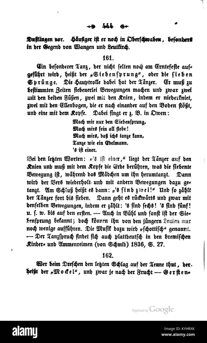 This 1852 publication by Meier documents German folklore, traditions ...