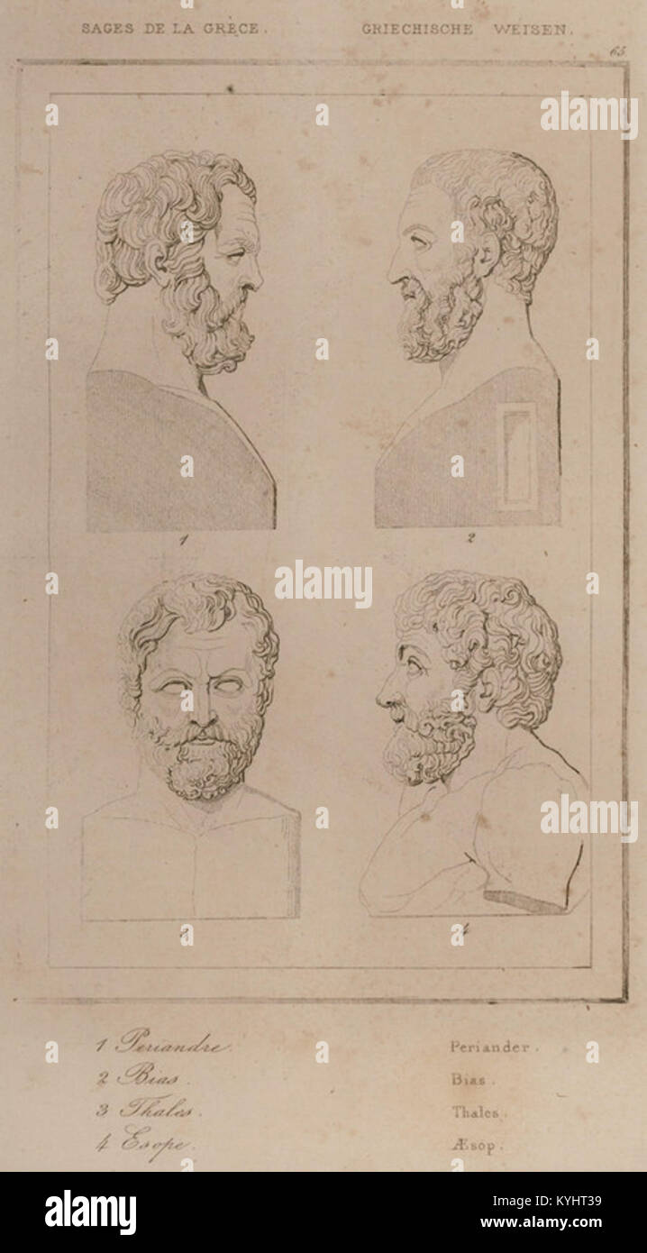 Philosophers thales hi-res stock photography and images - Alamy