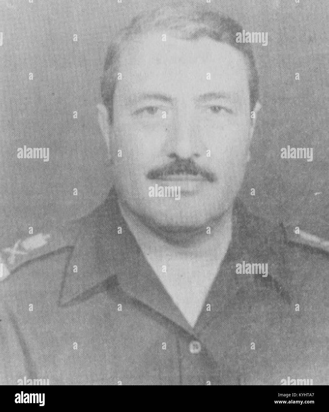 This image depicts Salah Aboud Mahmoud, with a cropped composition ...