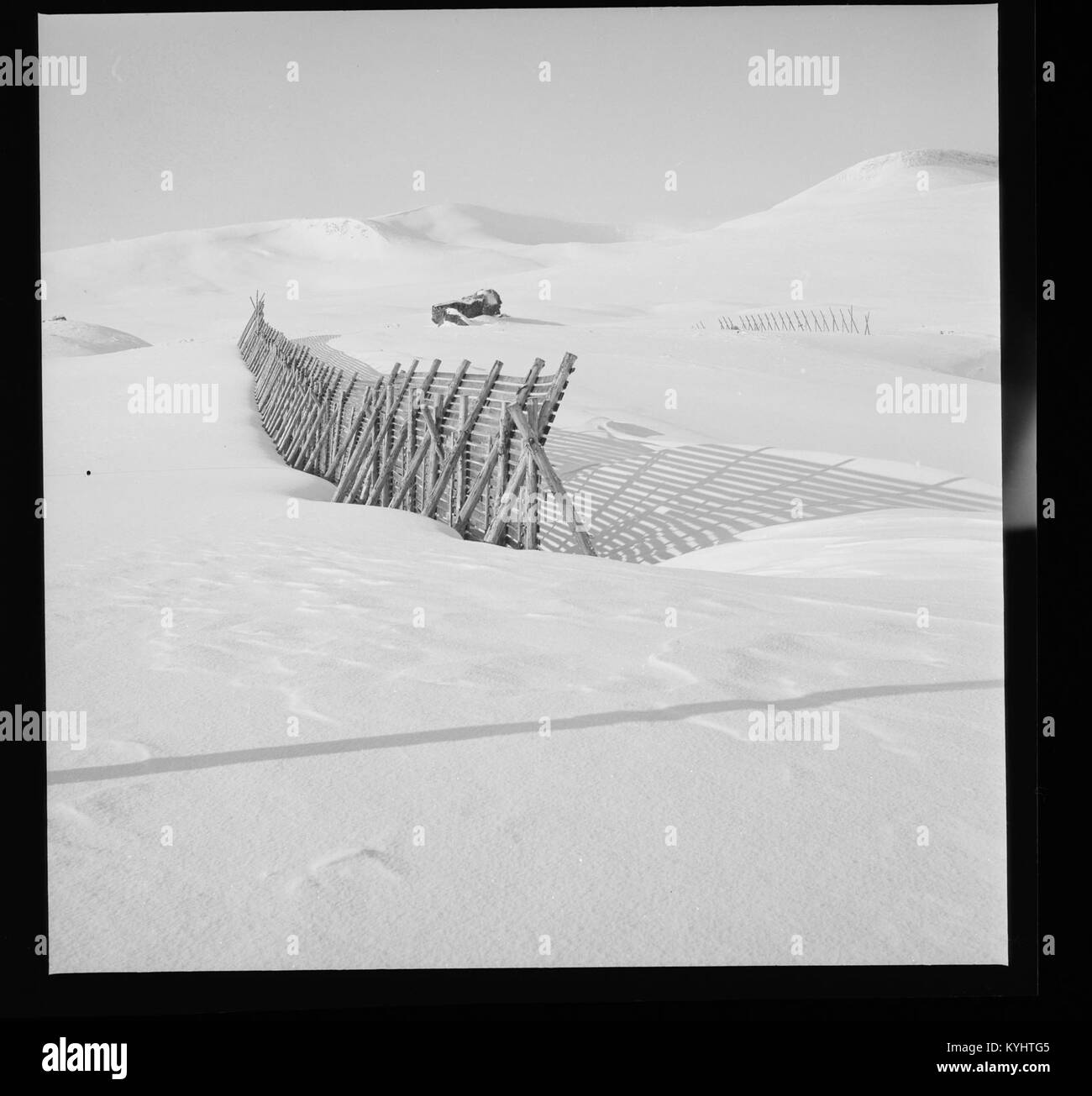 This photograph captures the natural beauty of Saltfjellet, a mountain ...