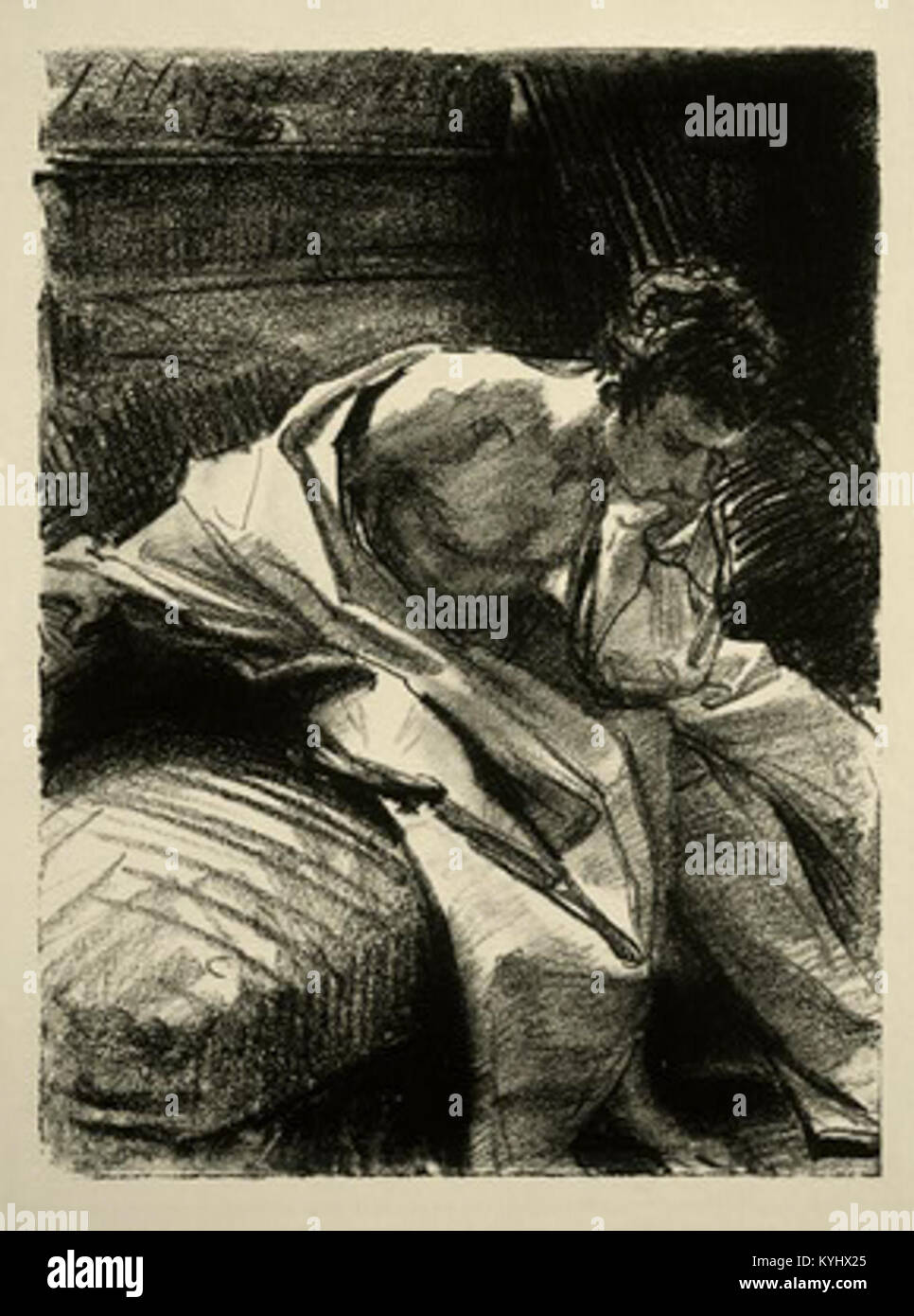 John singer sargent portrait man artist hi-res stock photography and ...