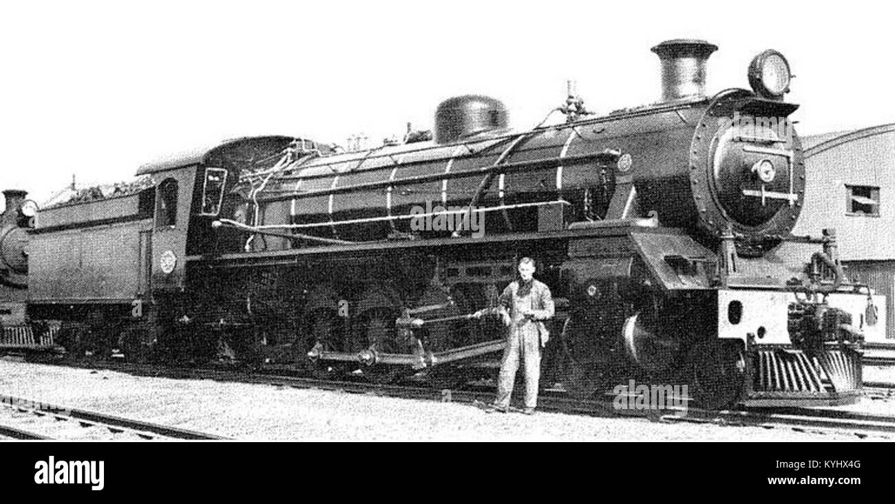 SAR Class 19C (4-8-2 Stock Photo - Alamy