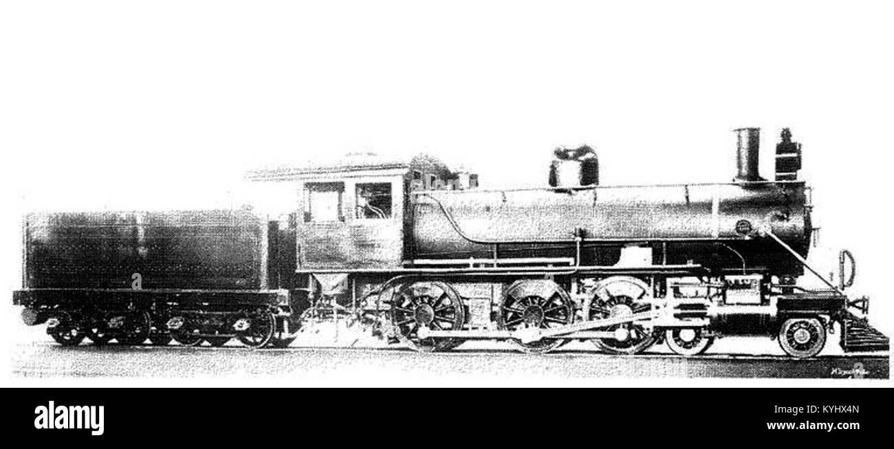 SAR Class 6K (4-6-0) ex CGR Stock Photo - Alamy