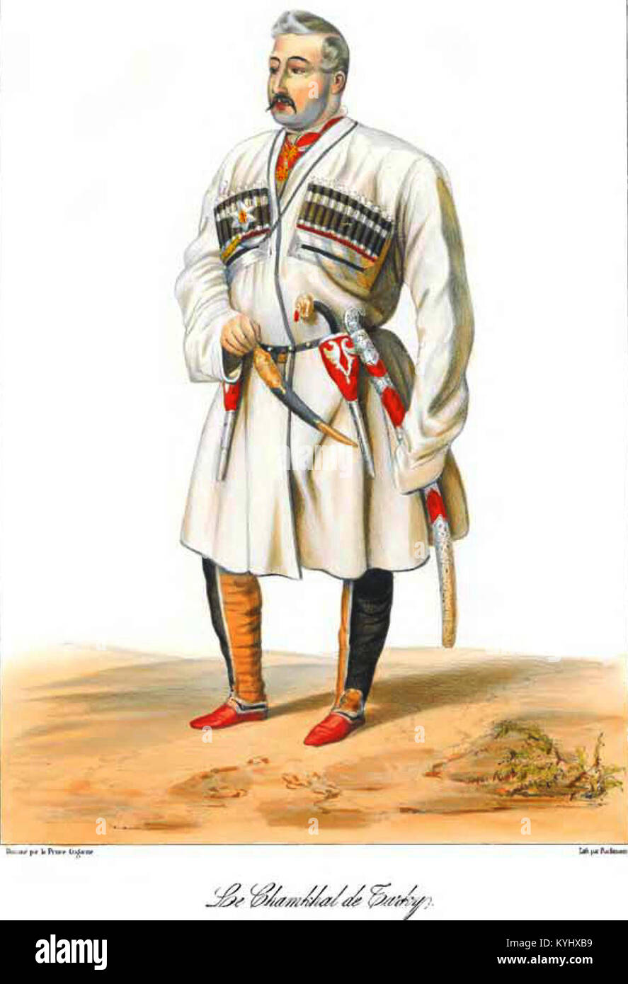 Drawing by Prince G. Gagarine depicting landscapes, traditional customs ...