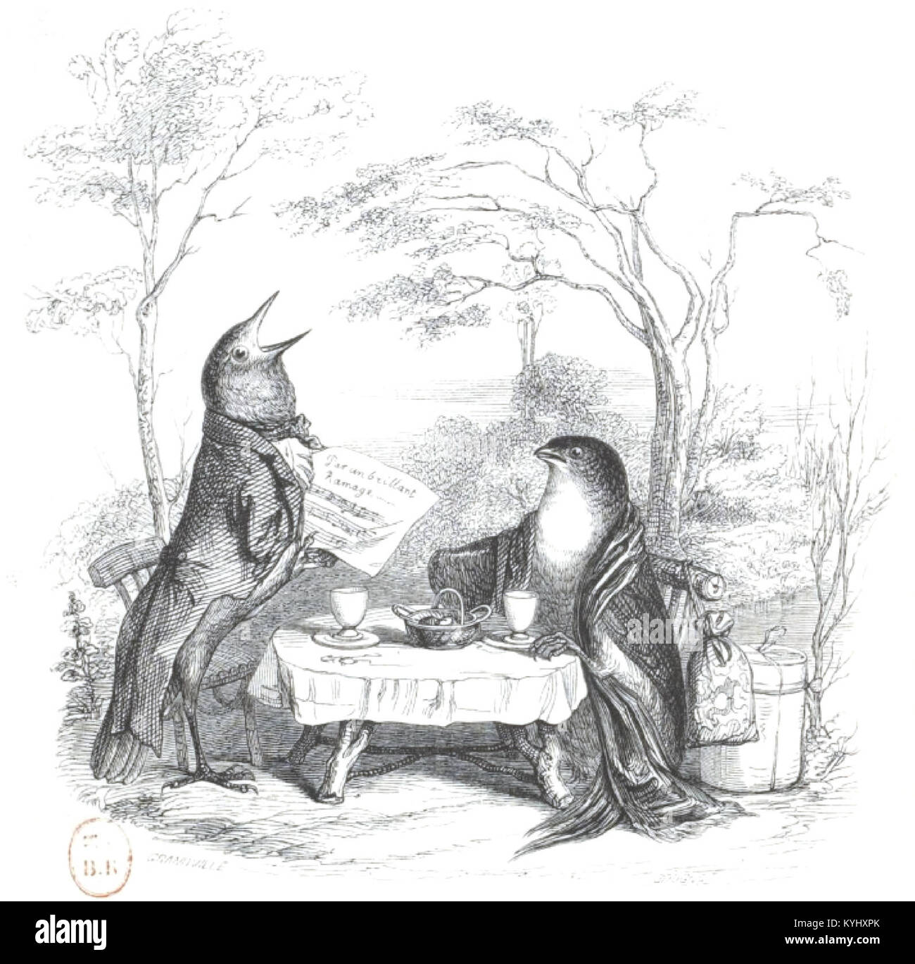 The book 'Scenes from the Private and Public Life of Animals,' volume ...