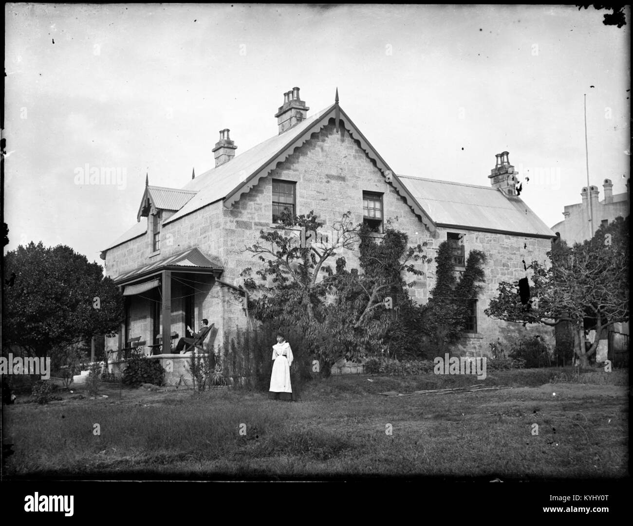 Story stone building Black and White Stock Photos & Images - Alamy