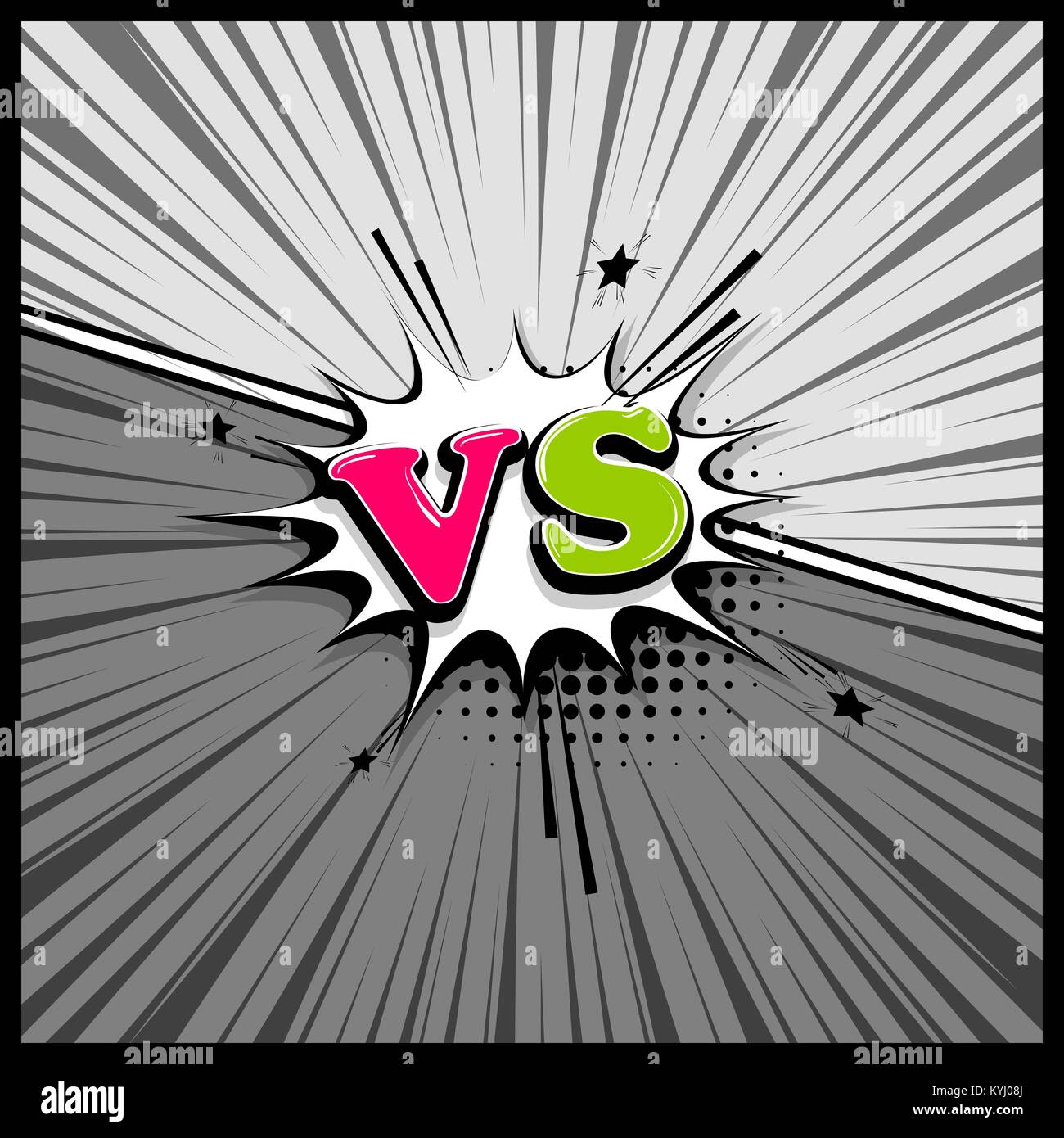 Versus empty speech box text Stock Vector Image & Art - Alamy