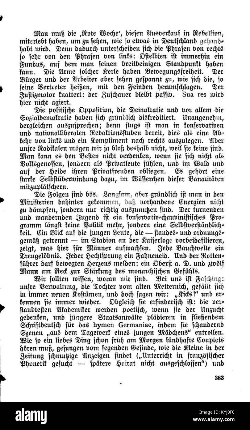 The 1914 Schaubühne performance, captured in photograph I 383, shows ...