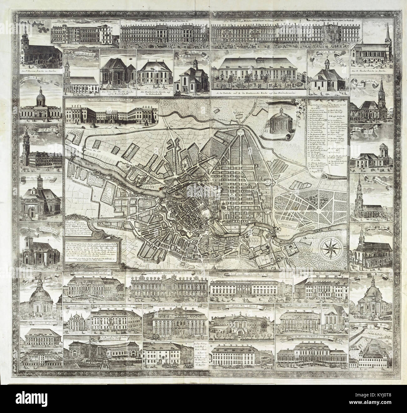 This engraving from 1747 depicts the demolition of a royal structure in ...