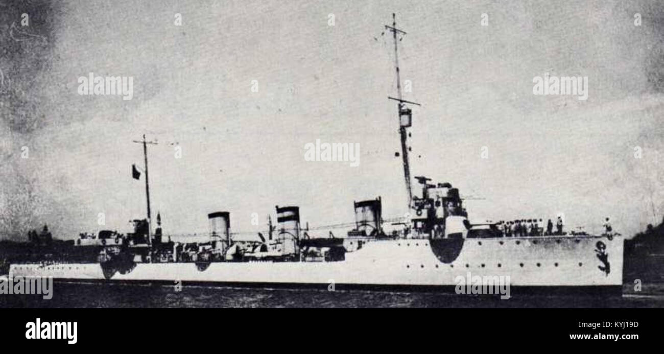 The Scout Cruiser Sparviero was a ship commissioned by the Italian Navy ...