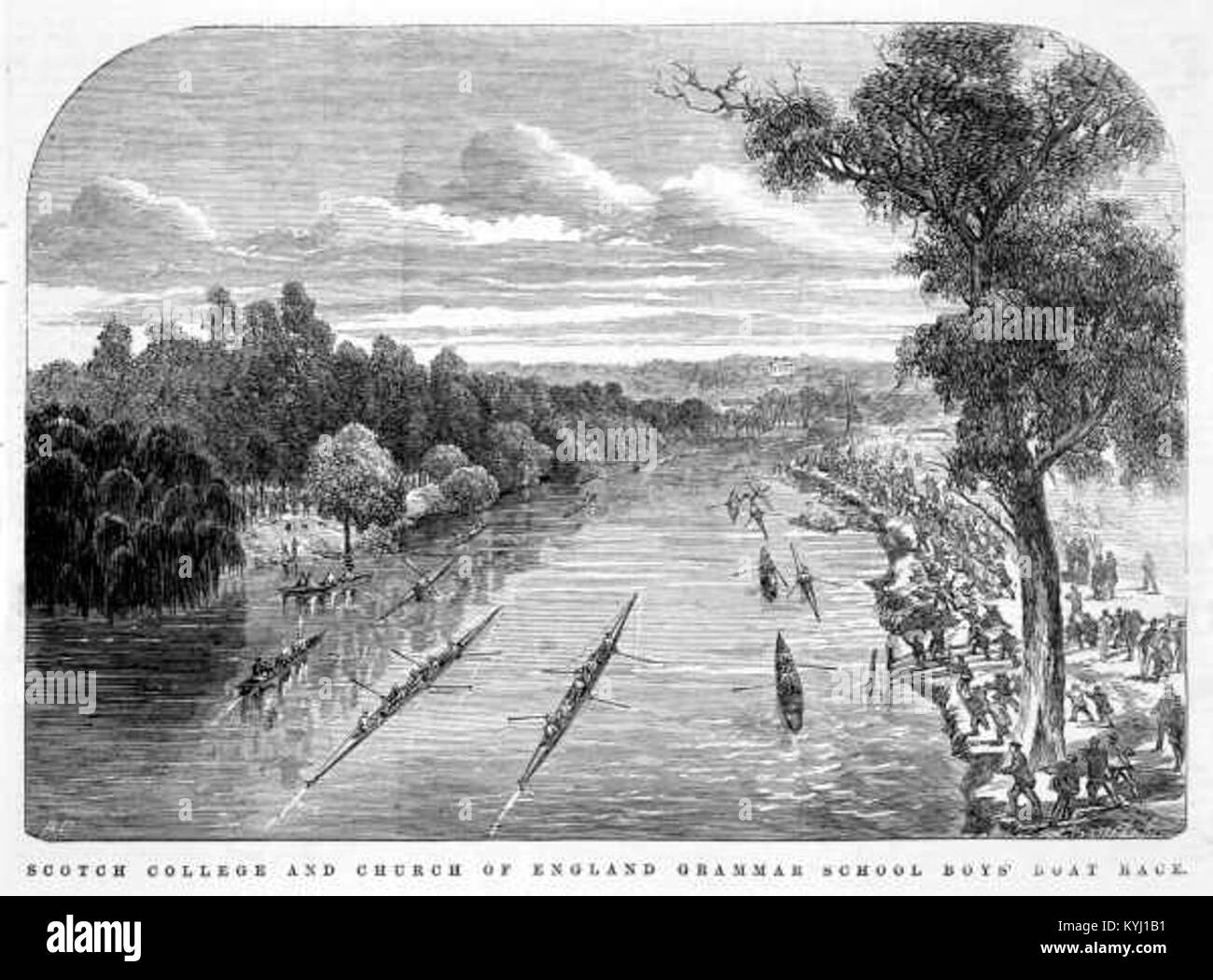 1868 boat race hi-res stock photography and images - Alamy