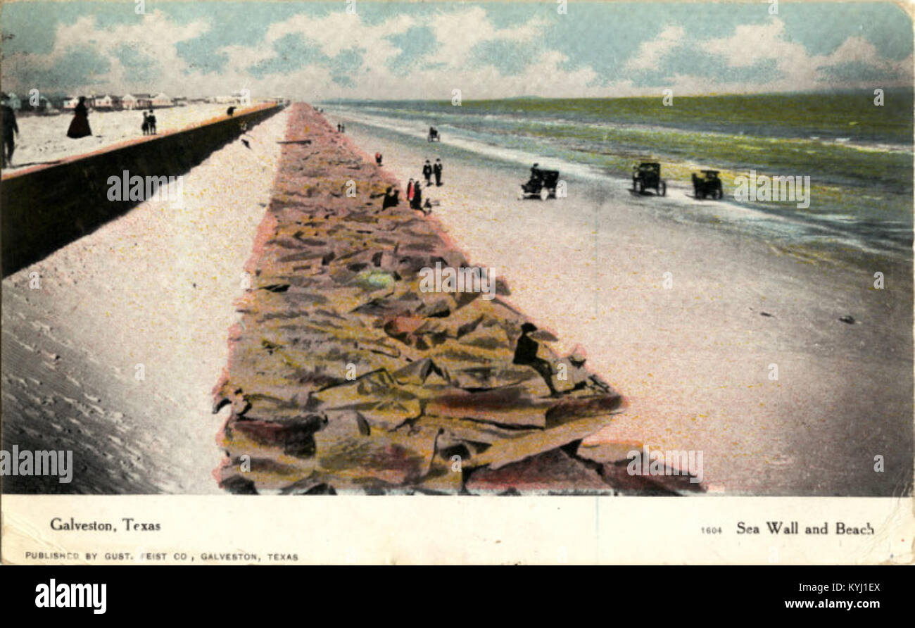 Galveston Sea Wall Stock Photos & Galveston Sea Wall Stock Images - Alamy
