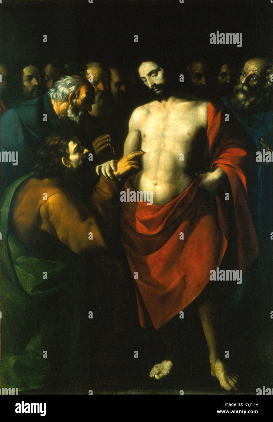 Jesus and doubting thomas hi-res stock photography and images - Alamy