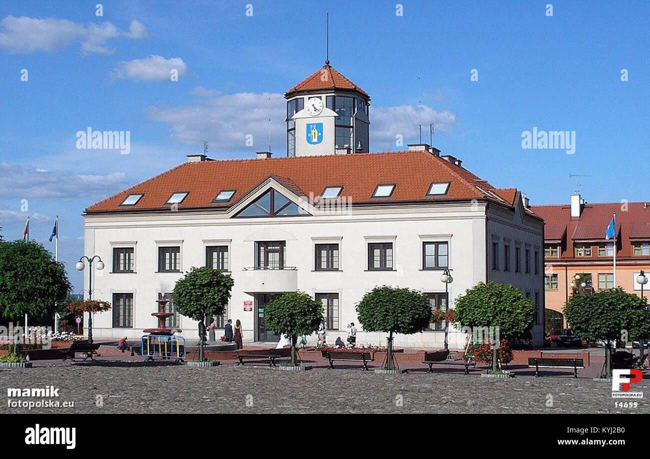 Serock, Urząd Miasta - fotopolska.eu (14655 Stock Photo - Alamy