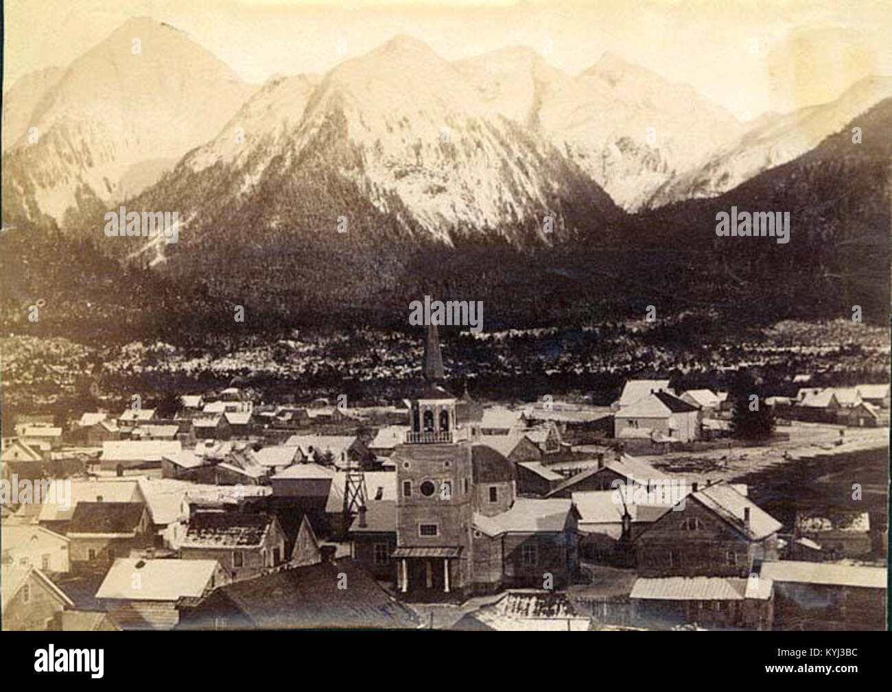This photograph from 1897 shows the Russian Orthodox Cathedral of St ...