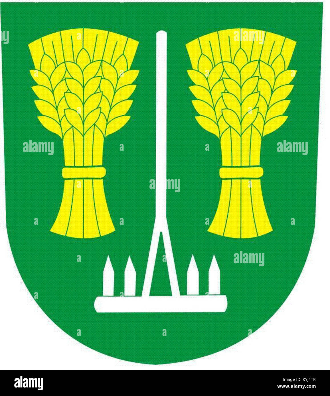 This image shows the *Soviet emblem*, a symbol of the Soviet Union ...